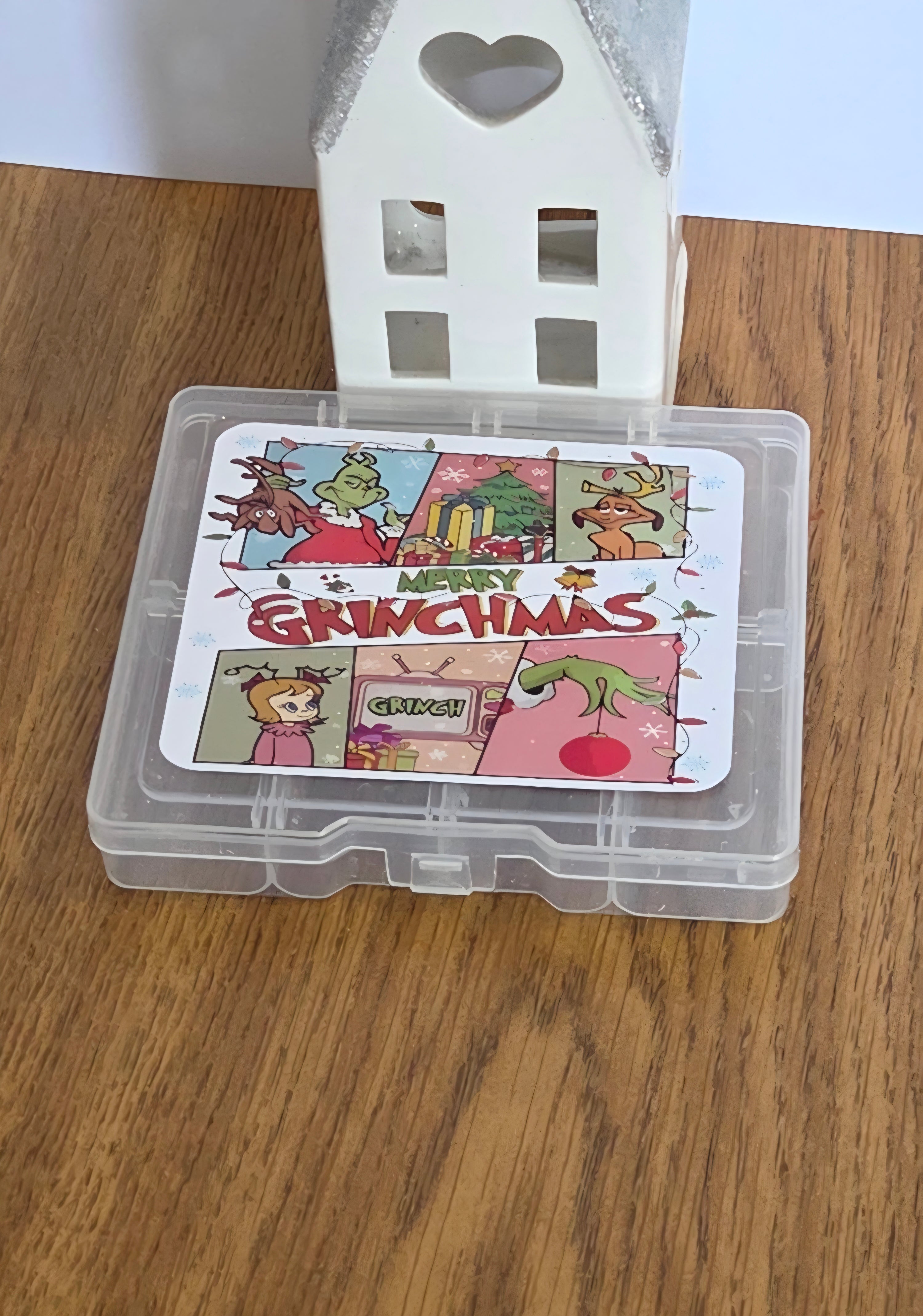 Merry Grinchmas Sticker | The Box Lady