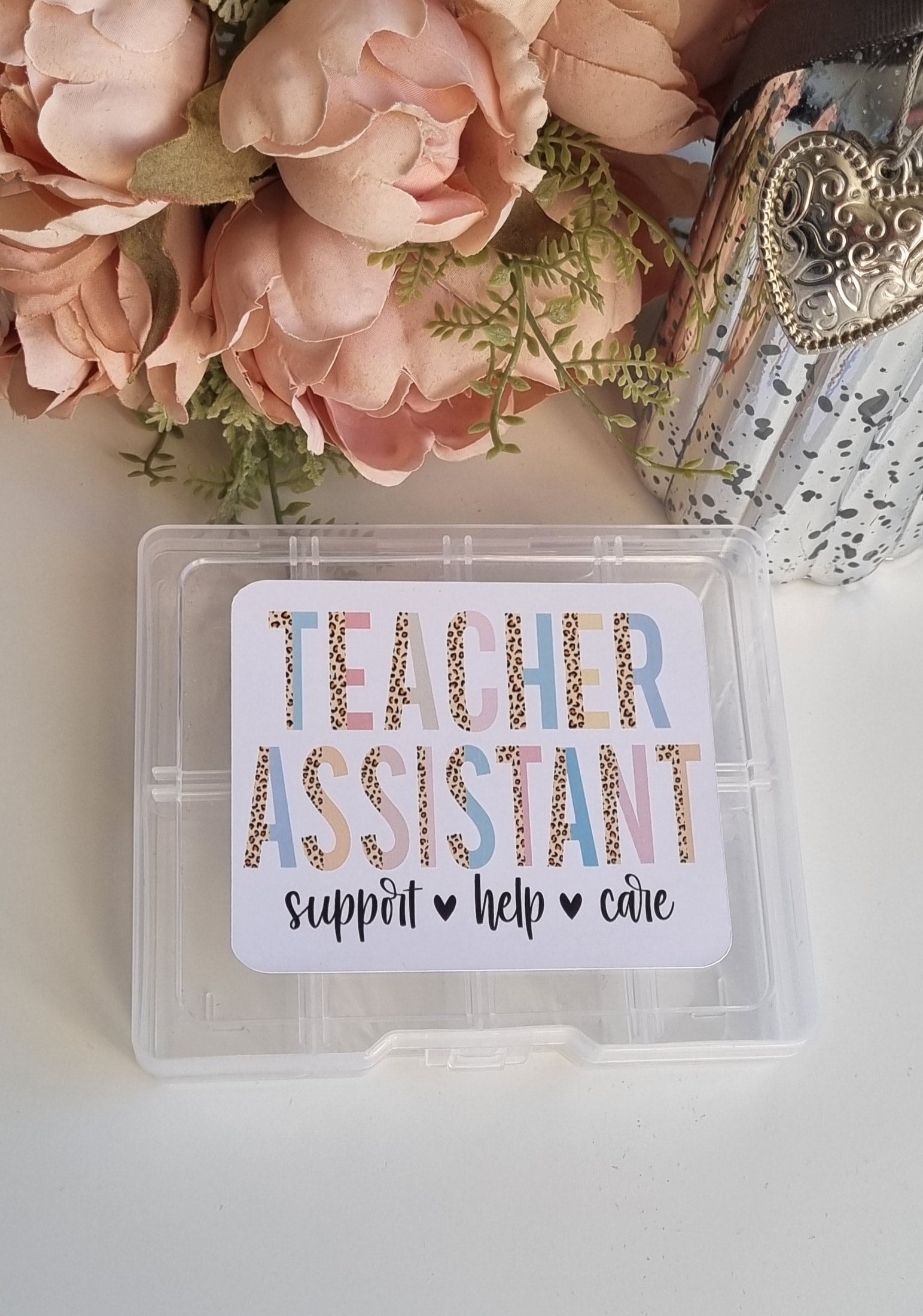Teaching Assistant Support Sticker | The Box Lady