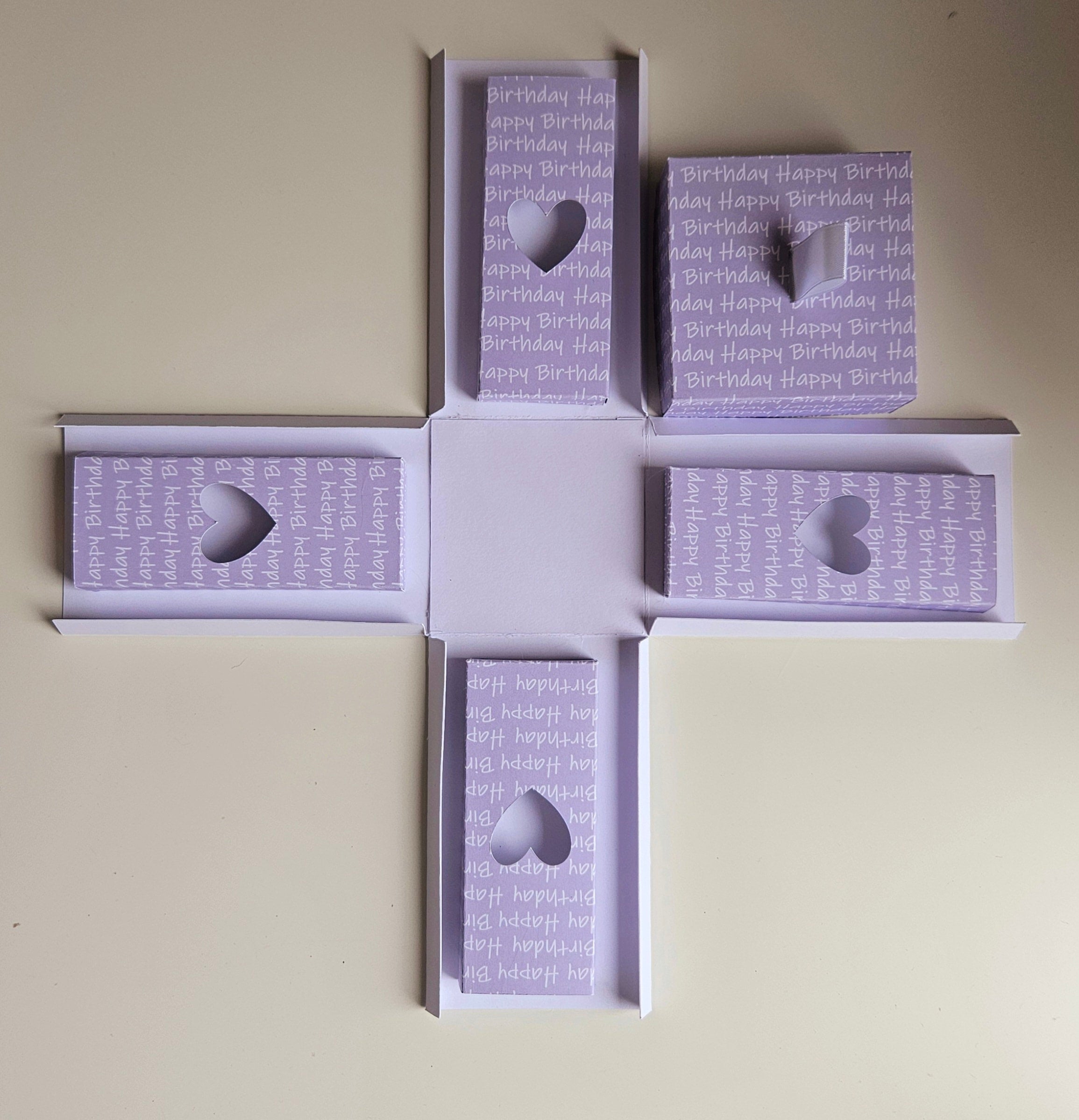 4 Sided Explosion Box | The Box Lady