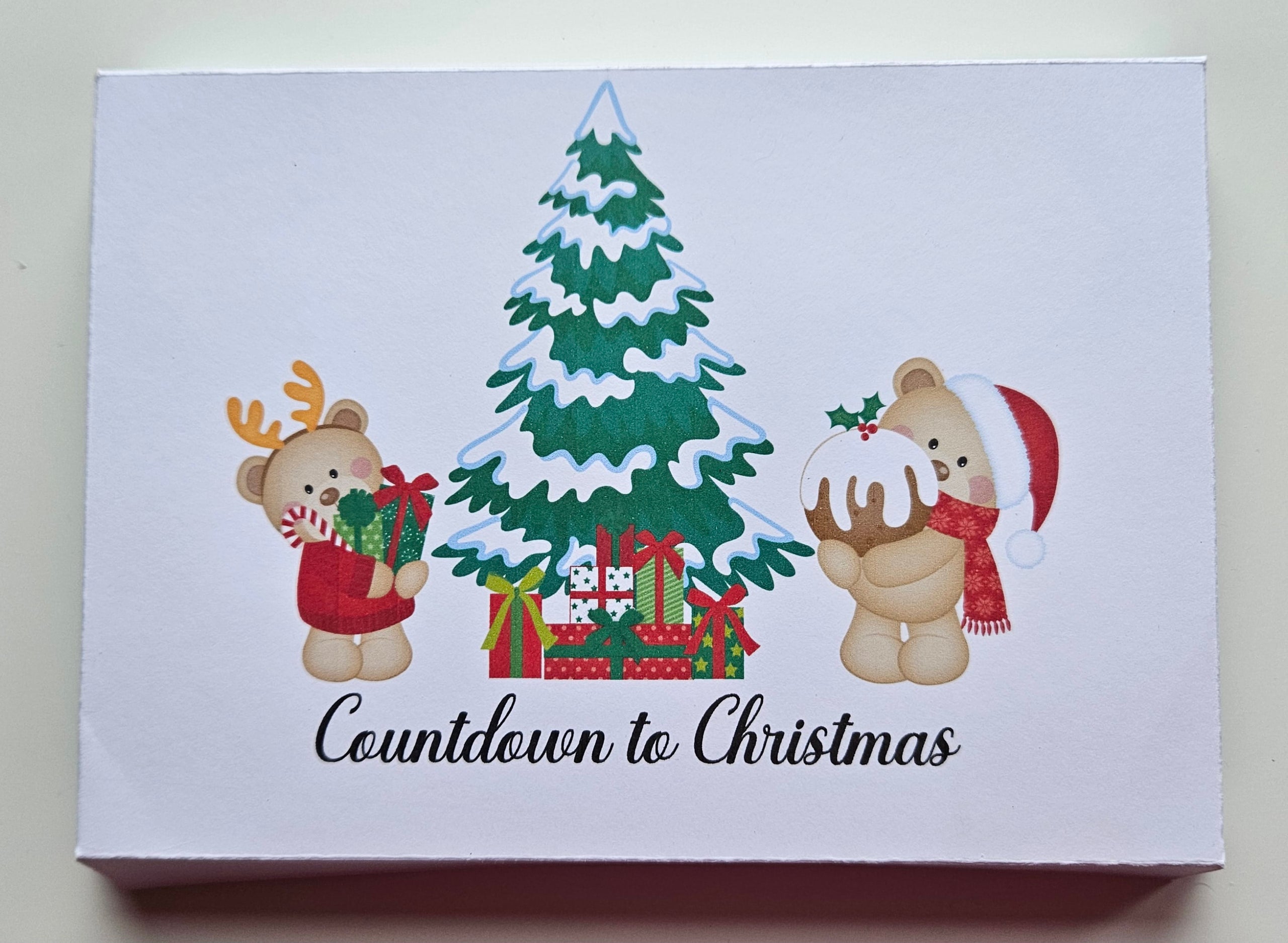 Countdown to Christmas Chocolate Coin Gift Box | The Box Lady