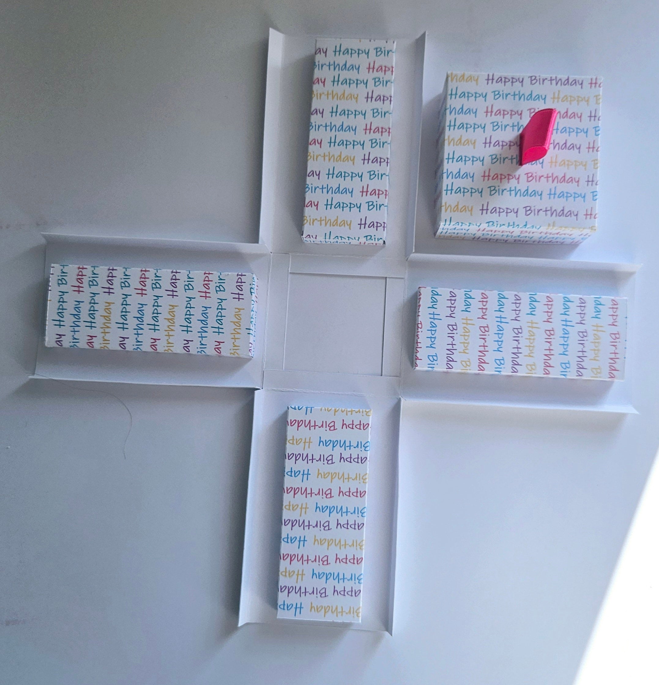 Birthday Gnome 4 Sided Explosion Box | The Box Lady