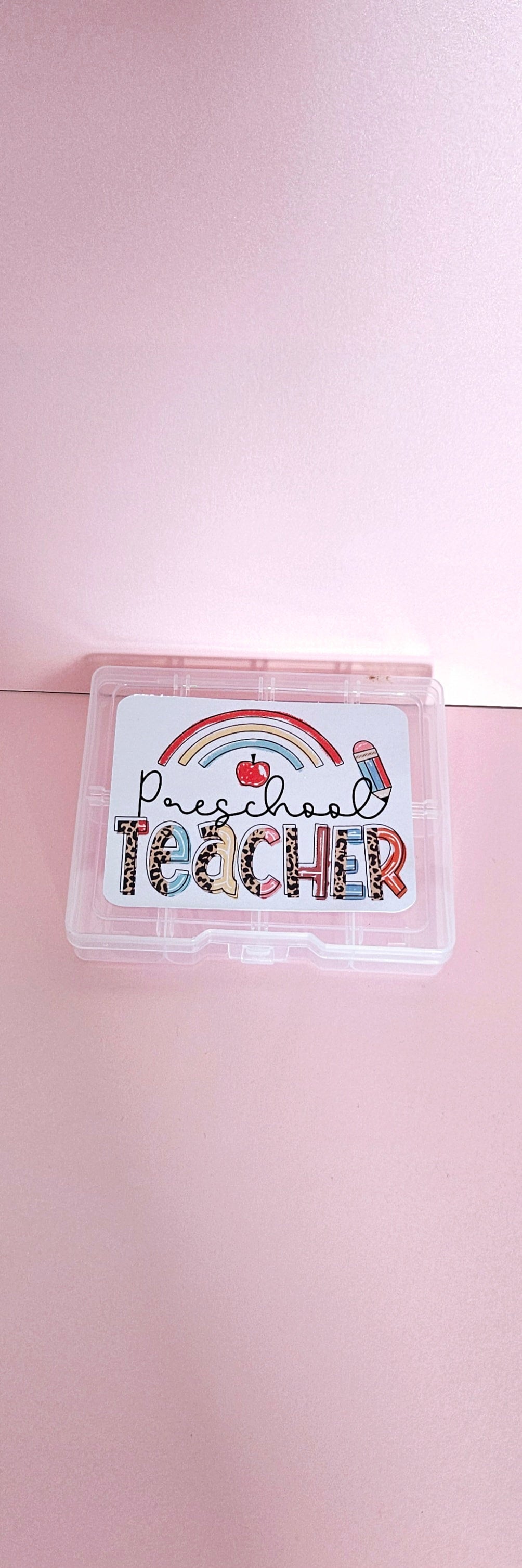 Preschool Teacher Sticker | The Box Lady